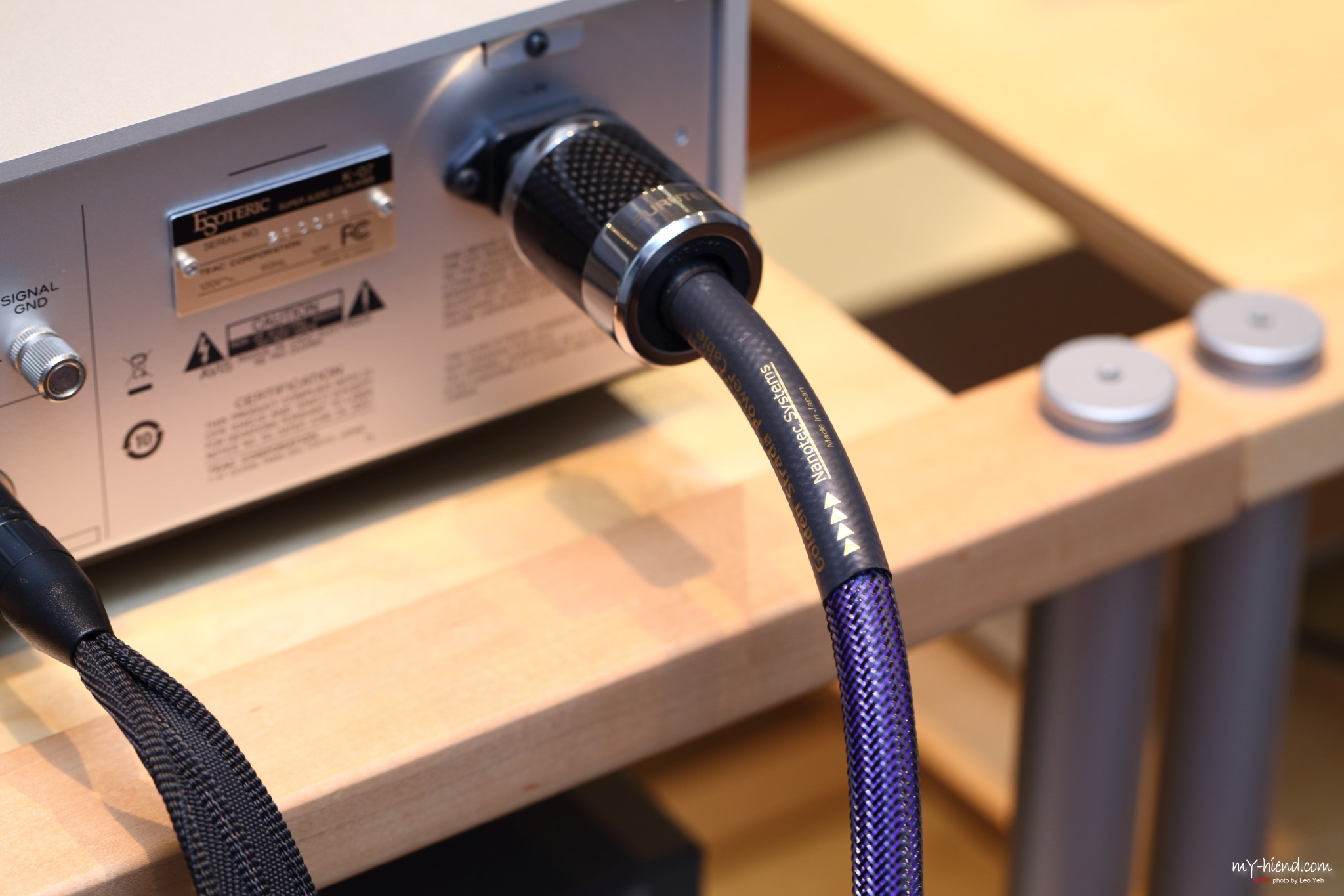 金銀奈米科技加持: 日本Nanotec Power Strada 8J 頂級電源線 – MY-HiEND