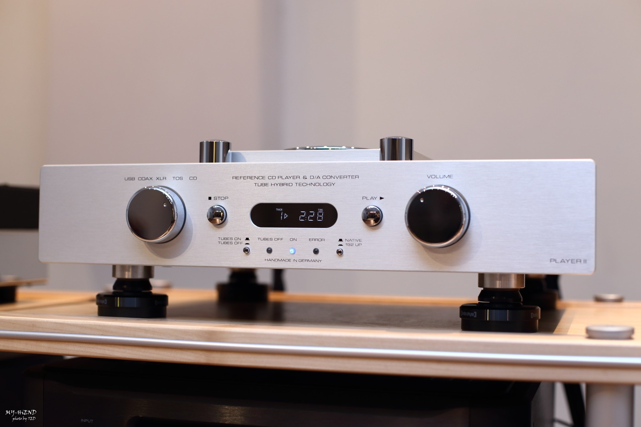 理性與暖意並重－Accustic Arts Player II MK2 CD唱盤 – MY-HiEND