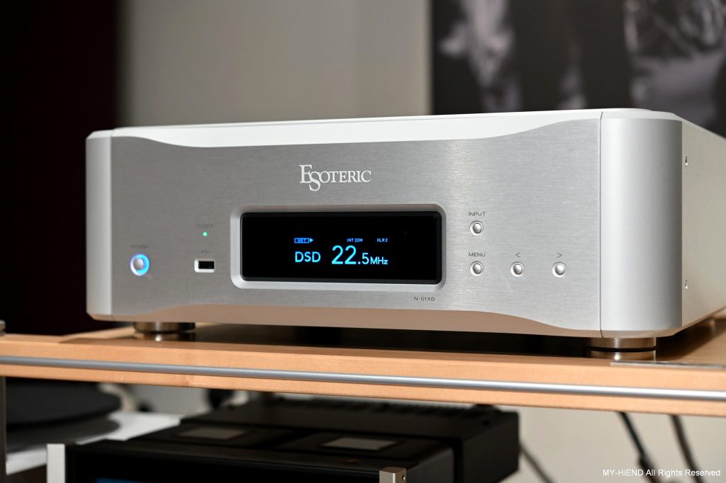 讓人驚豔的頂級數位串流之聲: Esoteric N-01XD Network DAC – MY-HiEND