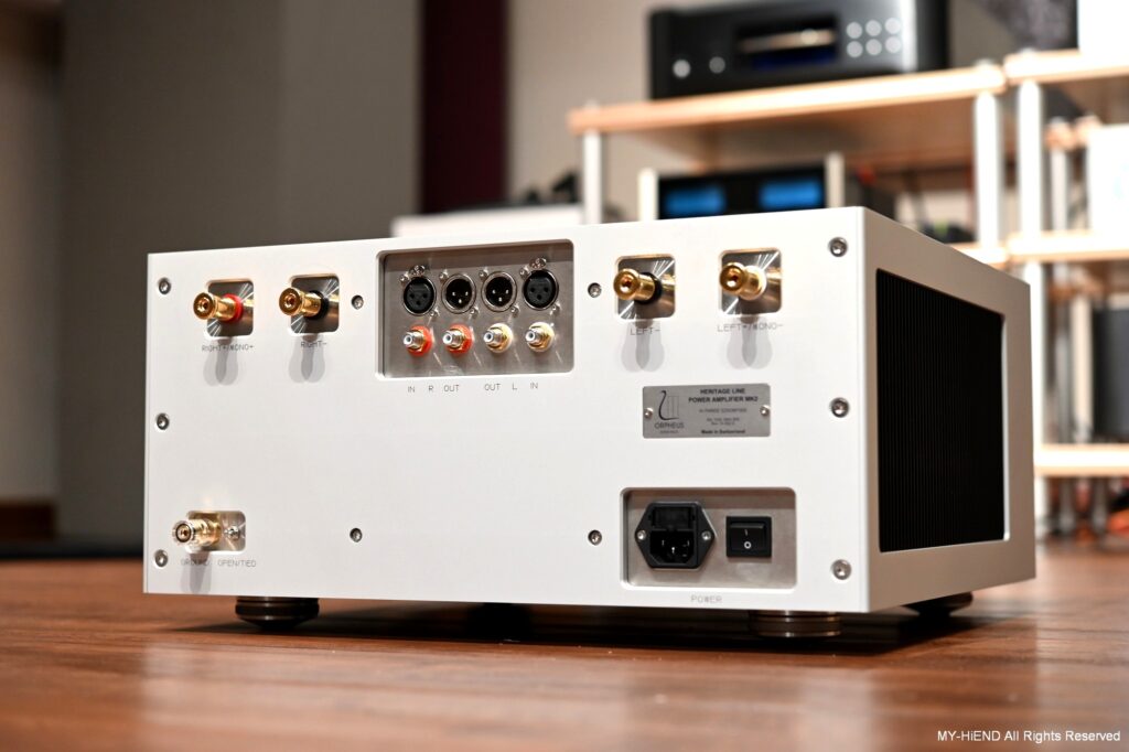 瑞士工藝如此精彩: Orpheus Heritage Power Amplifier MKII後級 – MY-HiEND