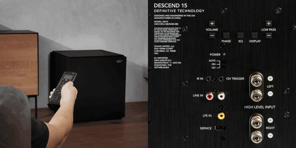 超強悍、超先端的設計: Definitive Technology DN15超低音 – MY-HiEND