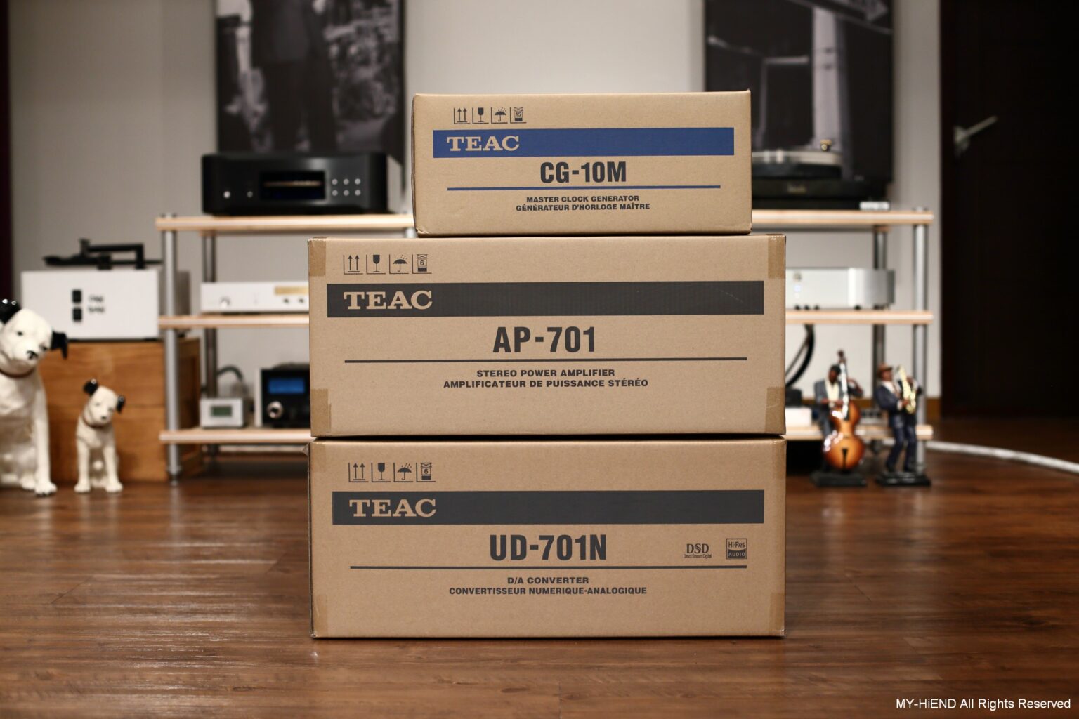 功能滿載，最高誠意組合: TEAC UD-701N數位串流DAC + AP-701後級 – MY-HiEND