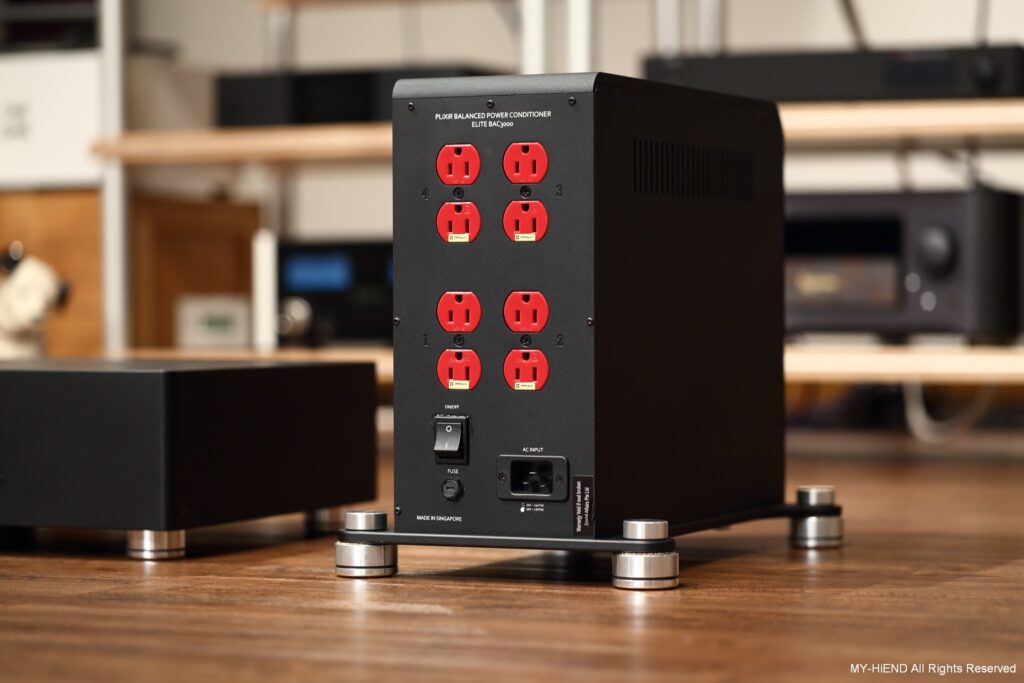 隔離雜訊，純淨音色再生: PLiXiR Elite BAC 3000/3000V全平衡式電源 – MY-HiEND