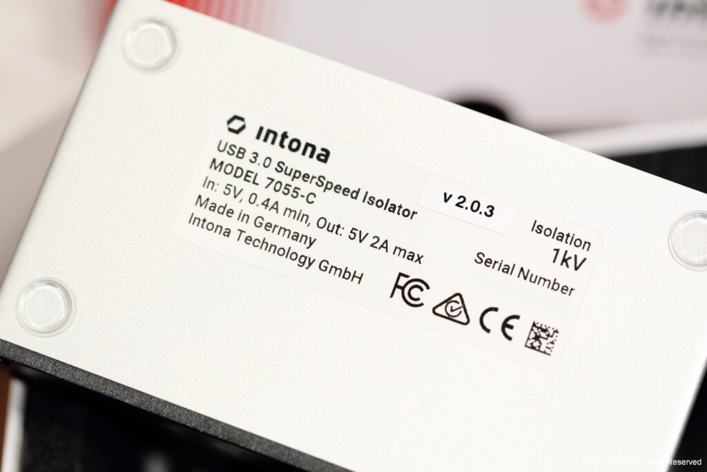 最專精有效的產品: 德國Intona USB3.0 SuperSpeed Isolator隔離器 – MY-HiEND