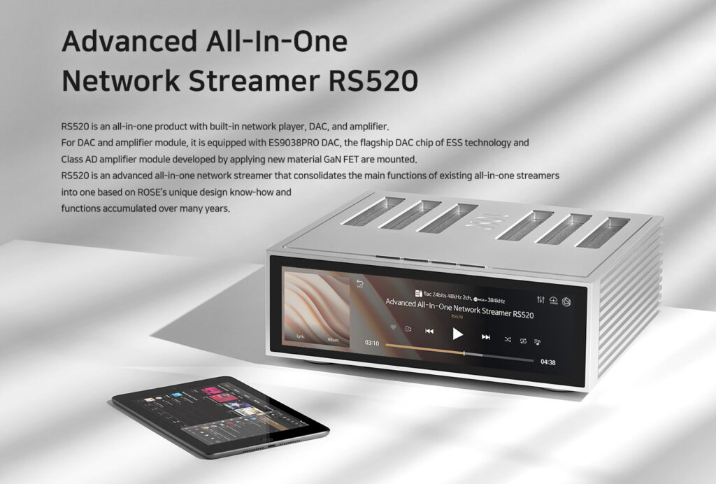 這將讓人愛不釋手: HiFi ROSE RS520 All-in-One一體機 – MY-HiEND