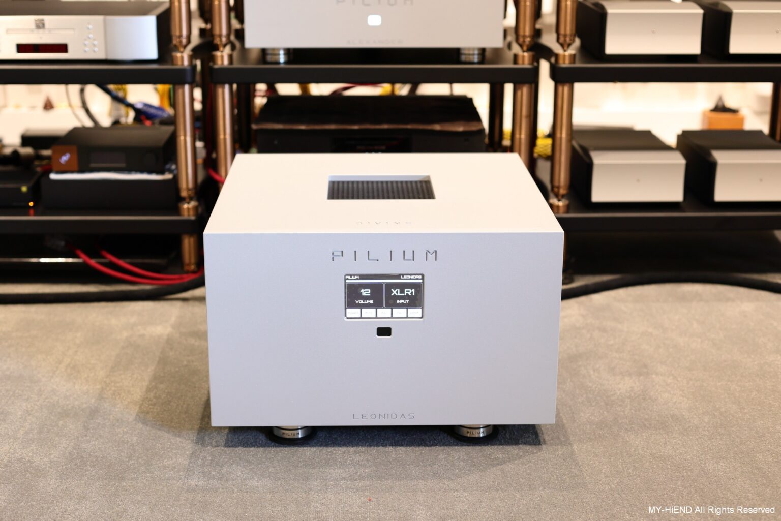 希臘璀璨耀眼之作: Pilium Divine Line Leonidas綜合擴大機 – MY-HiEND