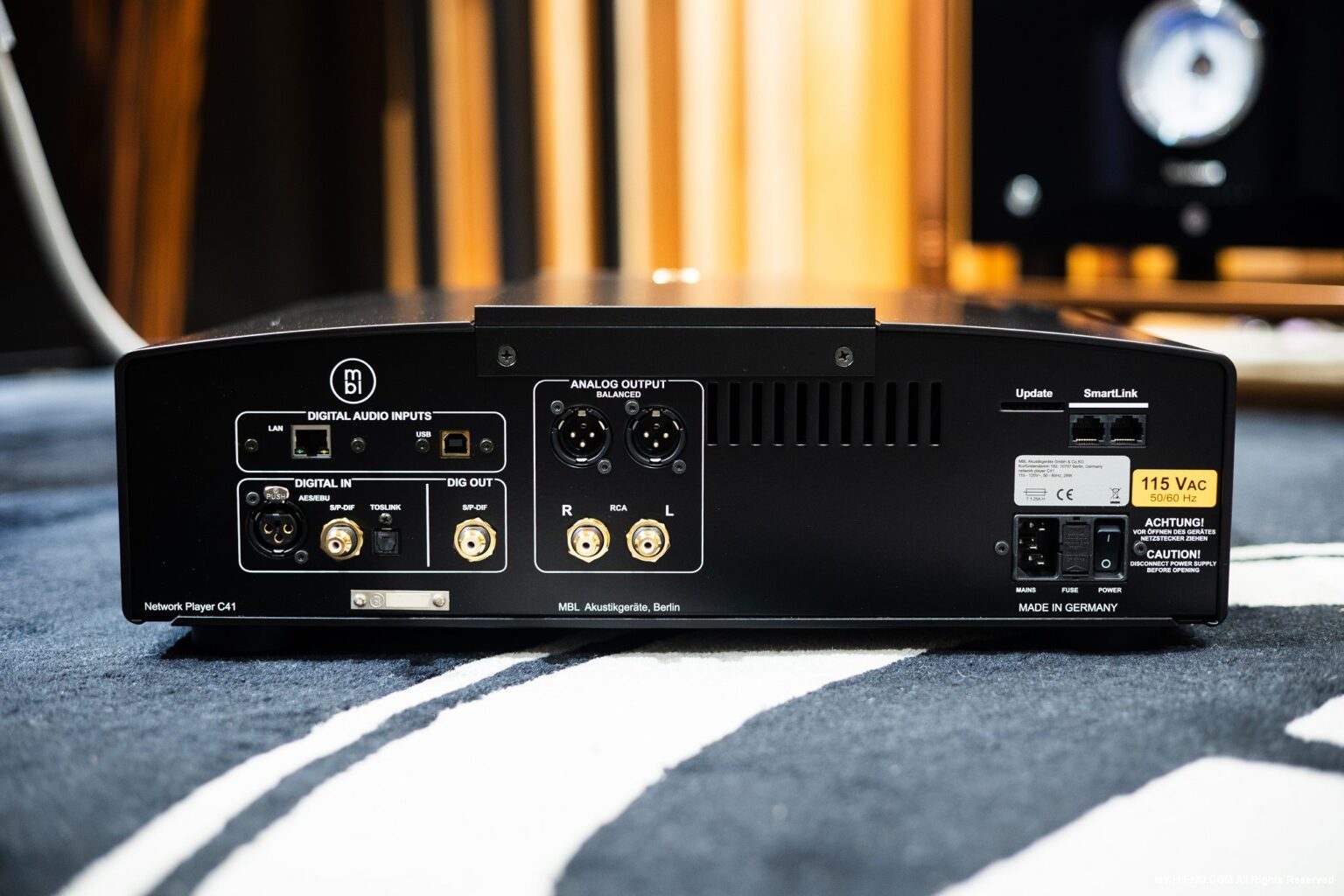 由衷推薦的好聽，就是他: MBL C41數位串流播放機 – MY-HiEND