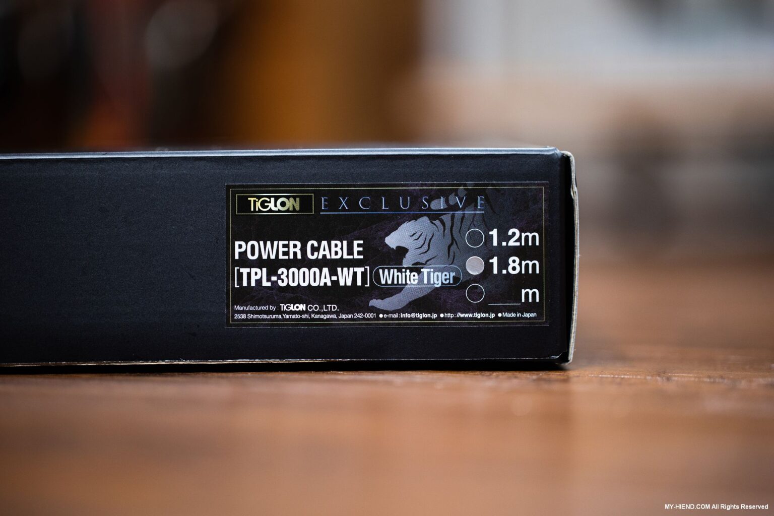 神獸現身，4大獨家關鍵技術: TiGLON TPL-3000A-WT白虎電源線 – MY-HiEND