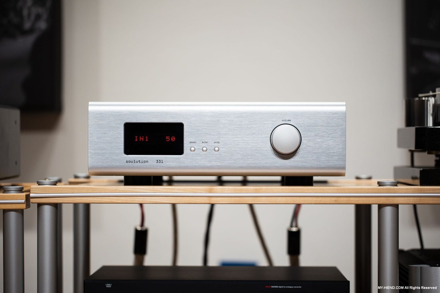 清澈無暇，活生動人的高級質感: Soulution 331綜合擴大機 – MY-HiEND