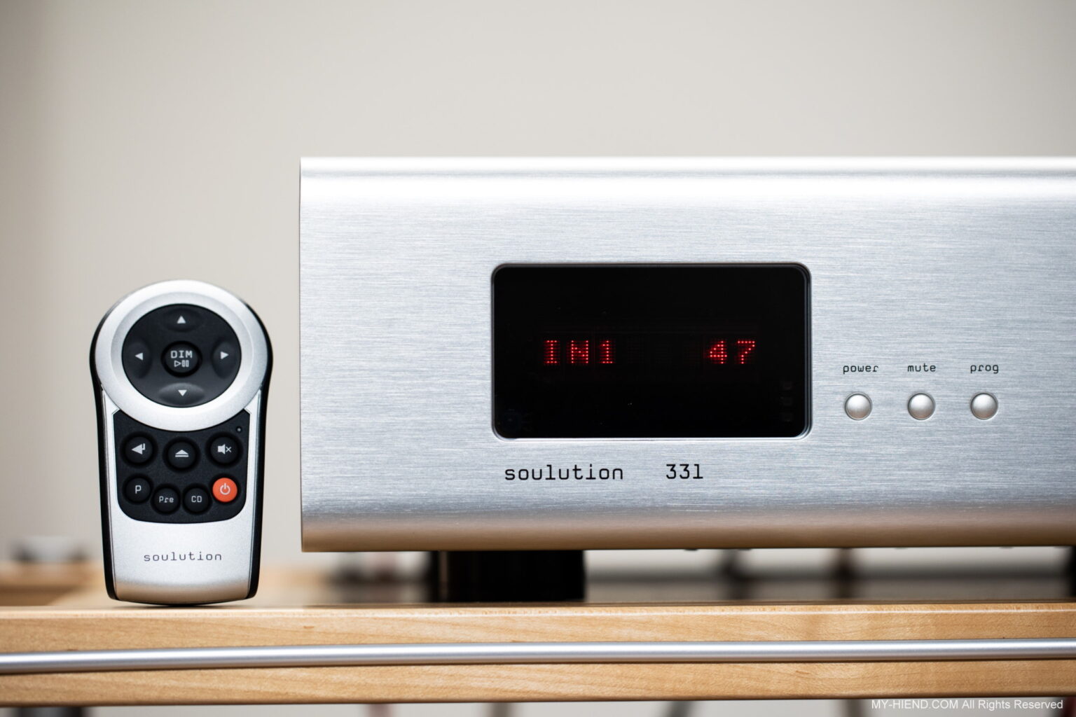 清澈無暇，活生動人的高級質感: Soulution 331綜合擴大機 – MY-HiEND
